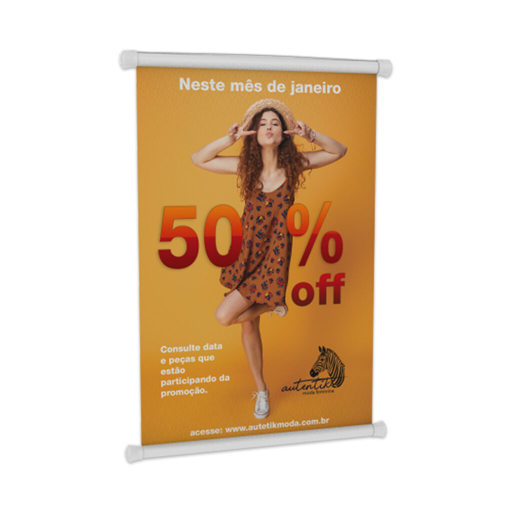 Banners Bastão e Corda – Cria Art Gráfica Rapida